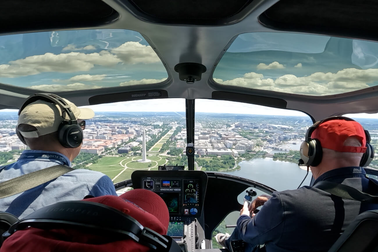 Enstrom among select few helicopters in Washington, D.C. flyover ...