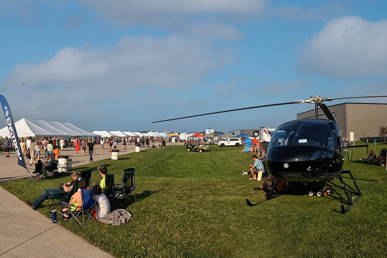 Enstrom Makes Connections at Rotors ‘n Ribs 2024 - Enstrom Helicopter ...