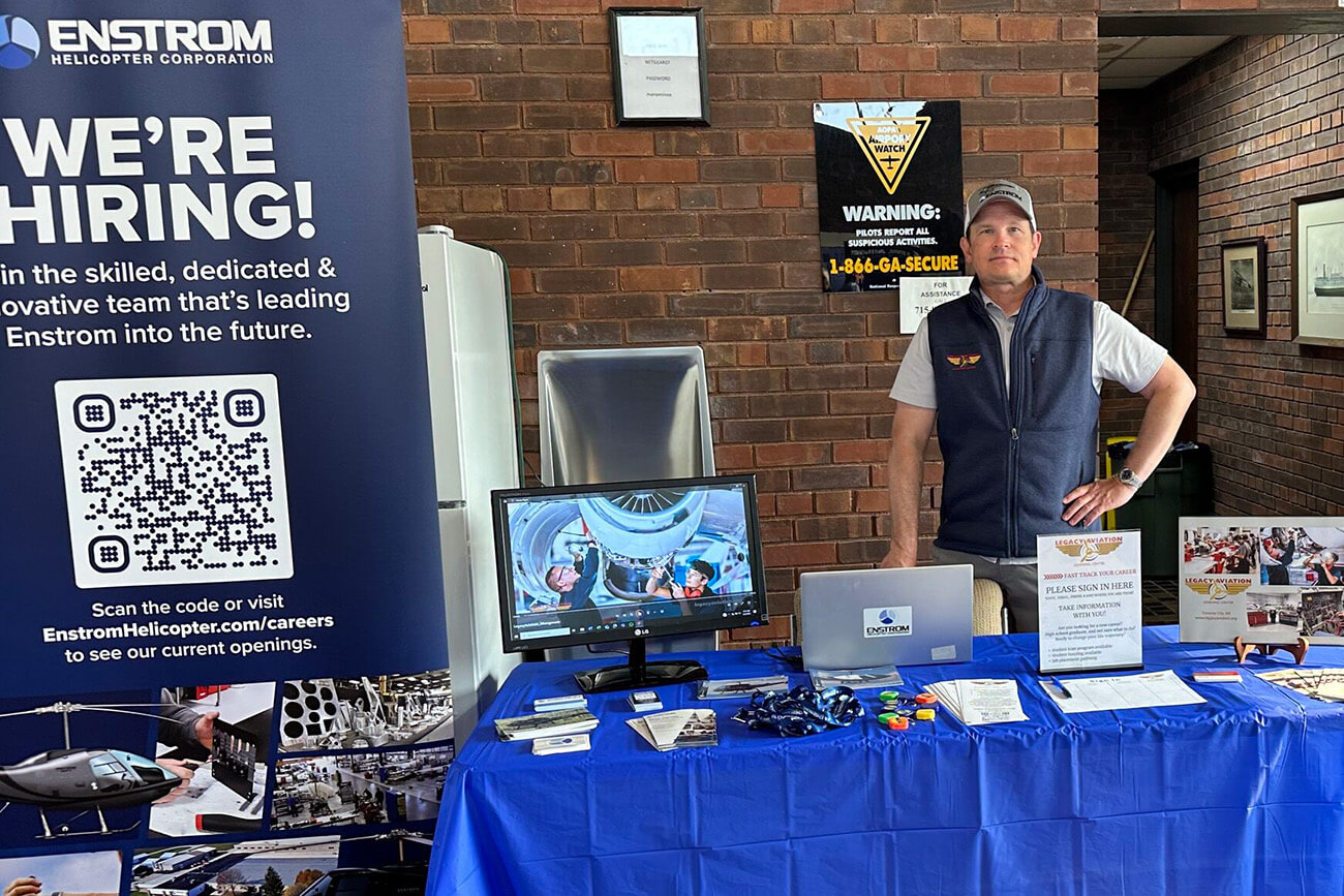 Enstrom Partners with Legacy Aviation Learning Center, Prioritizing Workforce Development ...